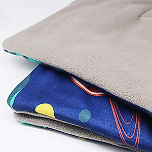 KAMEIOU Polar Fleece Guinea Pig Cage Liner Bedding for Small Animals Bed Chinchilla Rat Hedgehog Polar Fleece Bunny Rabbit Midwest Guinea Pig Liner Cages Beds C&C Small Pet Blanket Mats