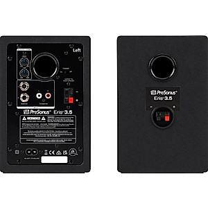 PreSonus Eris 3.5 3.5-Inch Low-Frequency Driver Media Reference Monitor with RF Interference with Pads and Stereo Breakout Cable Bundle