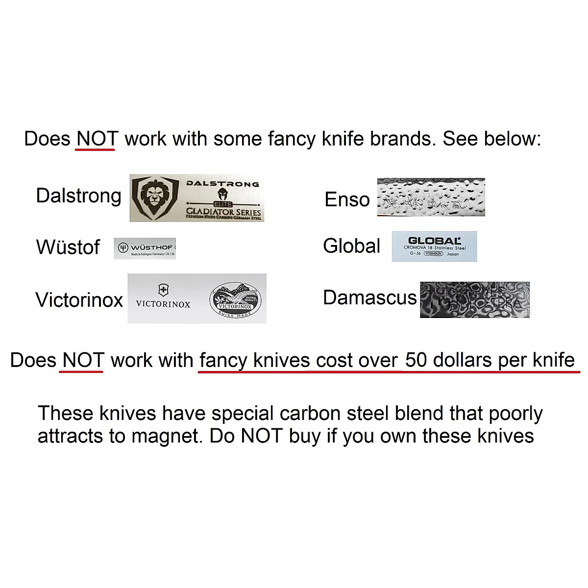 Eco friendly Bamboo wood magnetic knife holder, 17 inch knife strip or bar in gift box. Premium Presents brand.