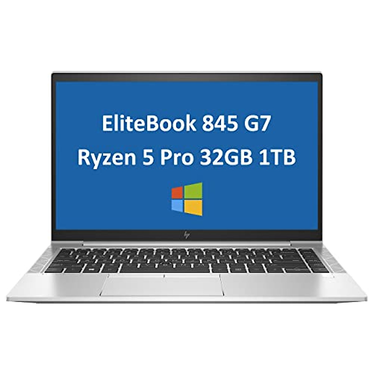 HP EliteBook 845 G7 840 Series 14" IPS FHD (Ryzen 5 Pro 4650U, 32GB RAM, 1TB PCIe SSD, AMD 6-Core (Beat i7-1165G7)) Business Laptop w/ WiFi + Webcam + Briefcase, Windows 10 Pro / Win 11 Pro
