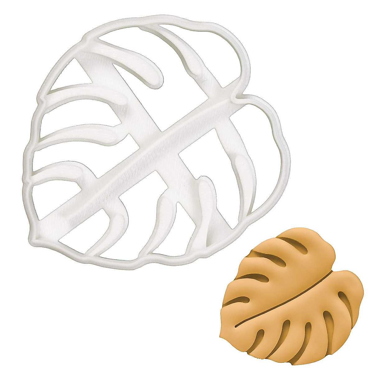 Monstera Leaf cookie cutter, 1 piece - Bakerlogy