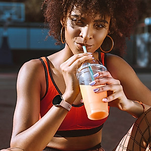 Maledan 15 Pack Bands Compatible with Samsung Galaxy Watch 7/6/5/4, 40mm/44mm, Silicone Sports Strap Women Men, Large