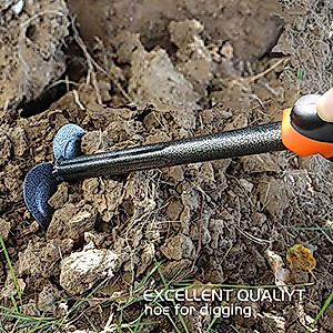 Edward Tools Carbon Steel Hand Hoe