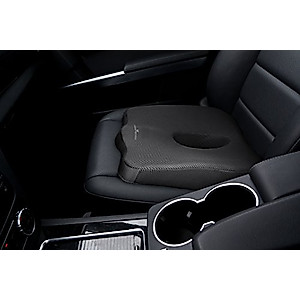 Pharmedoc Seat Cushion, Office Chair Cushions Butt Pillow, Memory Foam Chair Pad for Back, Coccyx, Tailbone, Sciatica Pain Relief Devices, Pressure Relief Seat Cushion