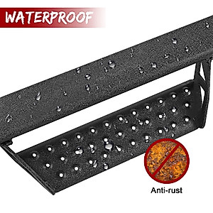 OTHOWE Running Boards Compatible with 2005-2023 ToyotaTacoma Double Cab/Crew Cab with 4 Full-Size Doors (Driver and Passenger Side), Tacoma Step Bars Drop Step Style, 3 Inches.