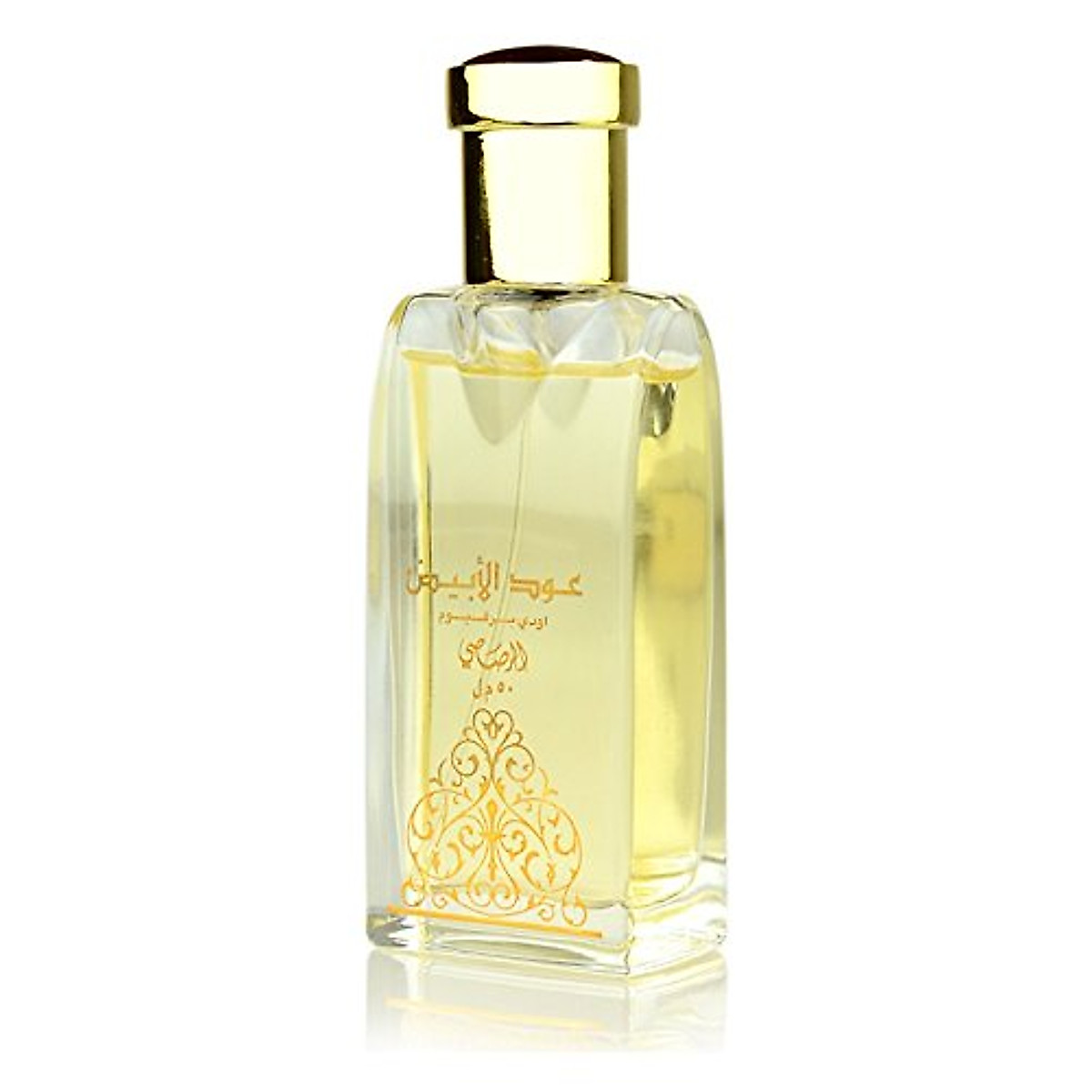 RASASI Oudh Al Abiyad for Men and Women (Unisex) EDP - Eau De Parfum 50ML (1.66 oz) | Royal Oud Bottle | Refreshing Cedarwood and Patchouli with Tangy Accord |Signature Dubai Perfumery