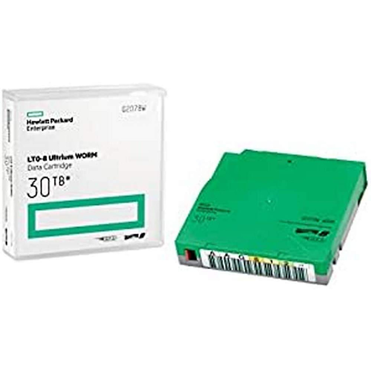 Hewlett Packard Enterprise LTO Ultrium Worm 8-12 TB / 30 TB - Write-on Labels - Green
