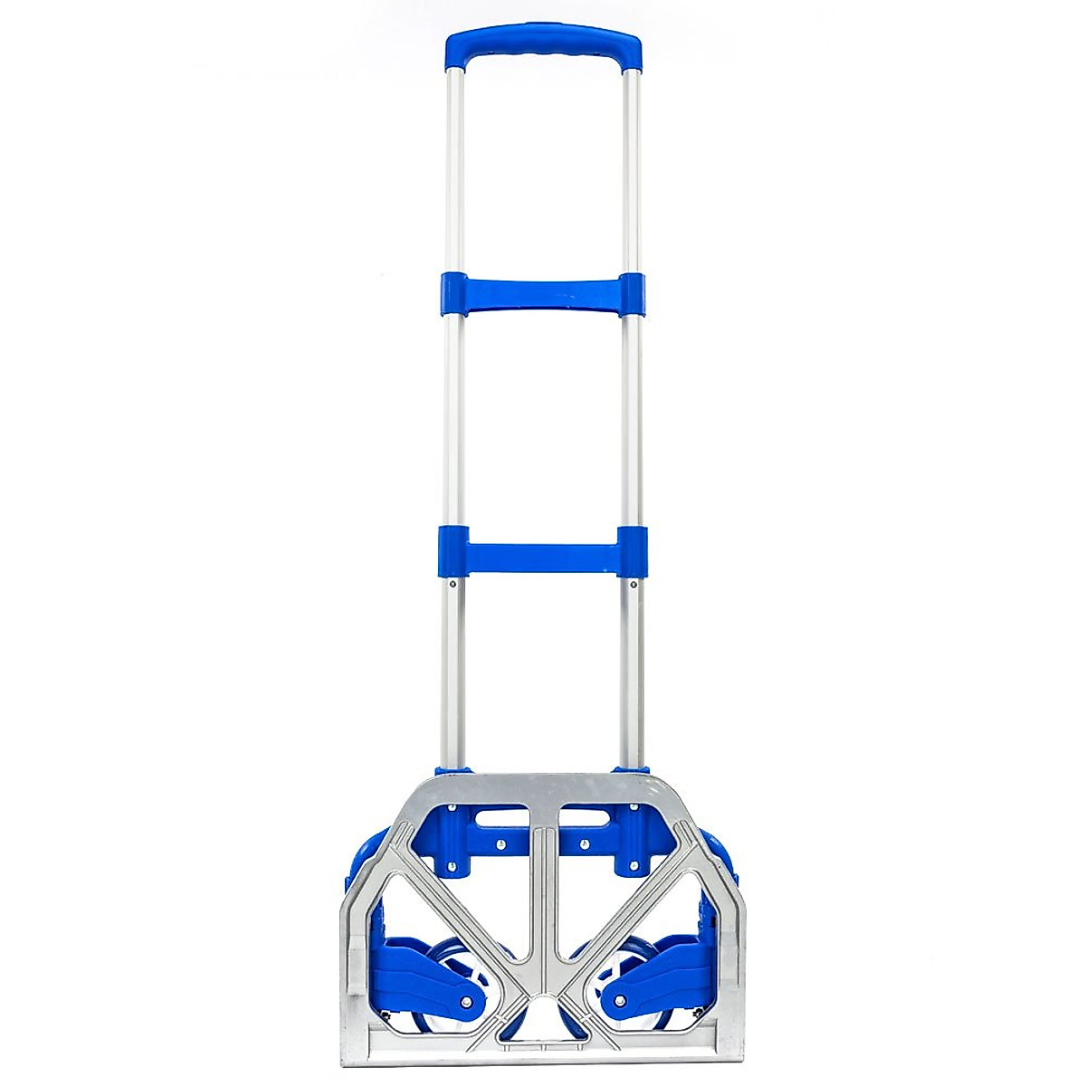 Trlec gt4-ly and Durable Portable Folding Collapsible Aluminum Cart Push Truck Trolley Blue