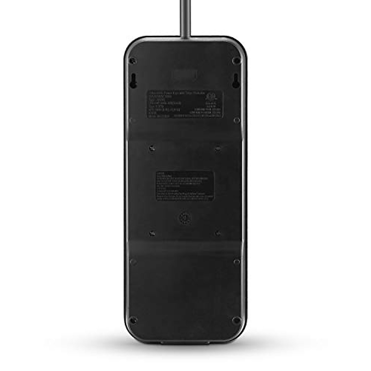 KMC 12-Outlet Surge Protector Power Strip with 8 USB Charging Ports (5V/10A), 4500J,6-Foot Cord