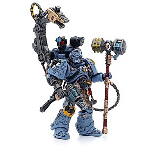 Joytoy Warhammer 40K 1/18 Action Figures Joy Toy Mecha Figure Model Space Wolves Iron Priest Jorin Fellhammer