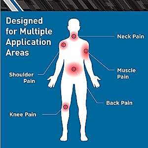 BodyMed Digital Moist Heating Pad with Auto Shut Off Heating Pad for Neck and Shoulders, Back Pain and Muscle Pain Relief 14 x 27 Inch, White