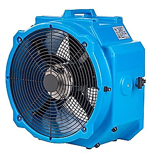 MOUNTO Mt4000A 1/4hp 4000cfm Axial Air Mover Floor Dryer Drum Fan