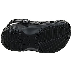 Crocs Kids' Classic Clog , Black/Black, 6 Big Kid
