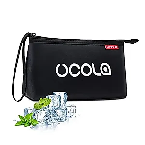 UCOLA Small Insulated Bag Freezable Snack Bag Small Cooler Bag Snack Bag Small Insulated Bag Sandwich Bag Frozen Lunch Bag, Freezable Snack Bag for Work Trips, Mini Lunch Bag Suitable for Yogurt.