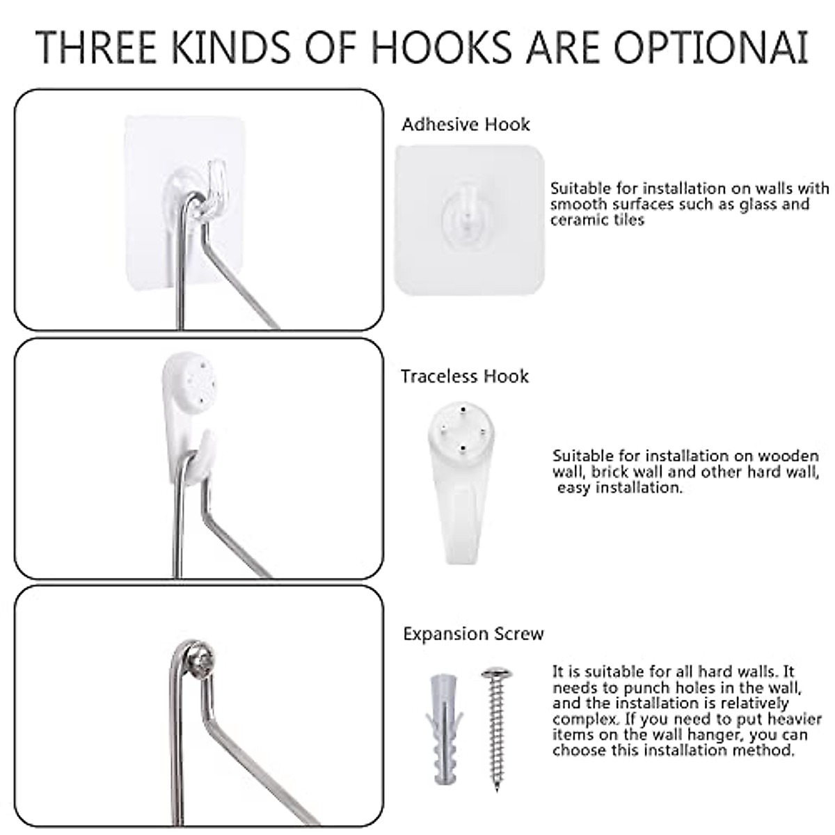 MITIME Floating Shelves Set of 3 Rustic Solid Wood Floating Shelf Wall Storage Shelves for Living Room, Bedroom, Bathroom, Kitchen Laundry, Office (Light Colour L+M+S)