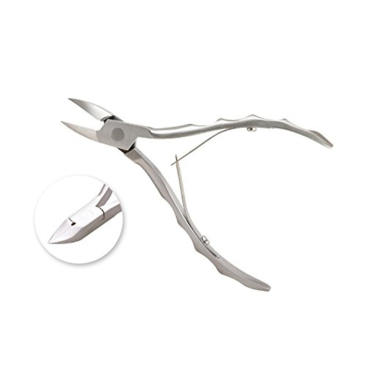 Toe Nail Clipper for Ingrown or Thick Toenails,Toenails Trimmer and Professional Podiatrist Toenail Nipper for Seniors with Surgical Stainless Steel Surper Sharp Blades