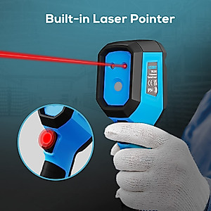ACEGMET TR120E Thermal Imaging Camera, 120 x 90 IR Resolution Handheld Thermal Camera 10800 Pixels, 25 Hz Refresh Rate Thermal Imager with Laser Pointer, 2.4" LCD Screen, IP54, -4°F~752°F Range