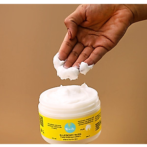 Curls Blueberry Bliss Twist-N-Shout Cream - 8 oz, for the Perfect Twist Outs and Braid Outs, for All Natural Types, Adds Sheen, Moisture, and Definition to Hair