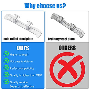 FBULWSEC W10208415 Washing Machine Hinge for Whirlpool Washer Door Hinge 1872427 AH3407069 EA3407069 PS3407069