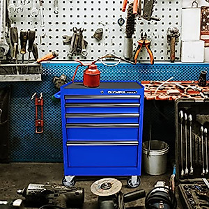 Olympia Tools Tool Cabinet, 27in, Blue