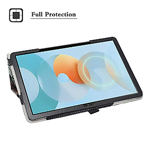 Bige for Blackview Tab 13 Case,PU Leather Folio 2-Folding Stand Cover for Blackview Tab 13 10.1" Android Tablets,Love Tree