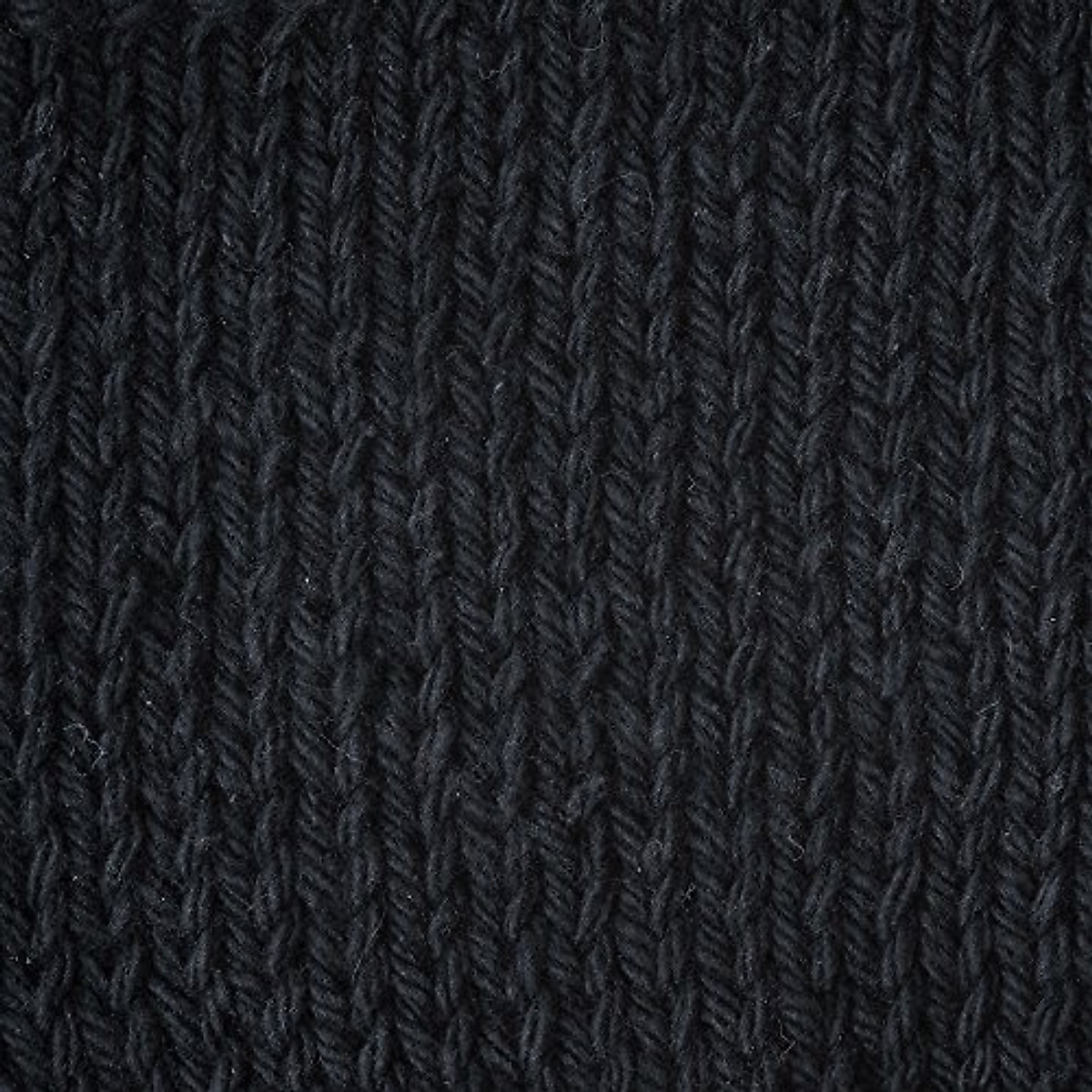 Bernat Handicrafter Cotton Solids Yarn, 1.75 oz, Gauge 4 Medium, 100% Cotton, Black Licorice