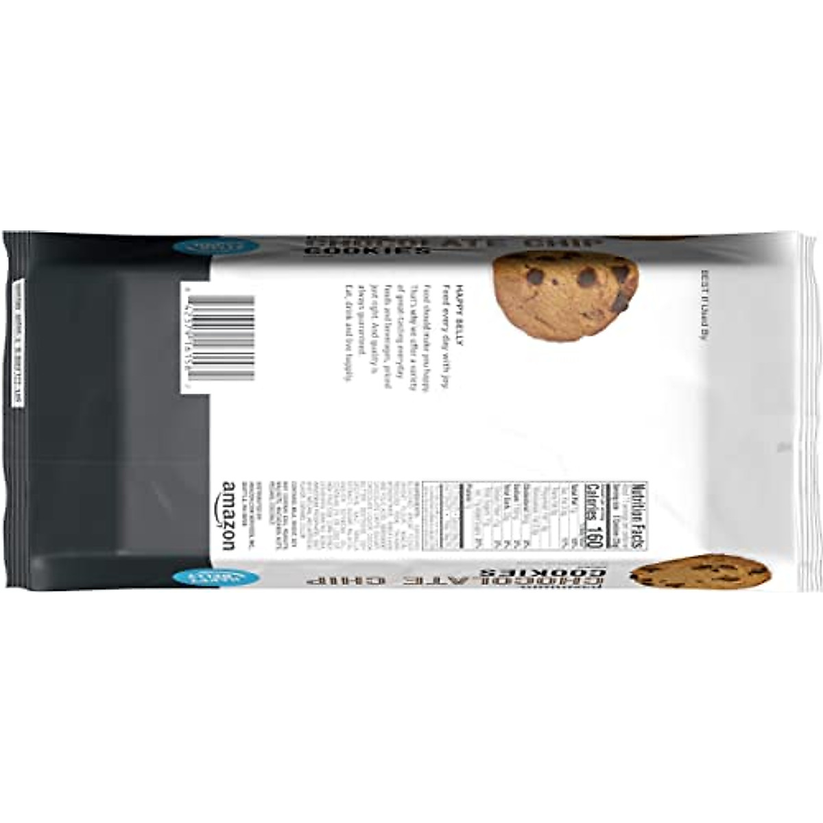 Amazon Brand - Happy Belly Premium Chocolate Chip Cookies, 13 Ounce