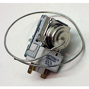 Edgewater Parts Wr9x499 Refrigerator Thermostat Cold Control Compatible With GE Refrigerator Fits Model# (TFX, TFH, CSH, CSX, MSH, MSX, CSC, MRS, TFC, TFE, TFT)