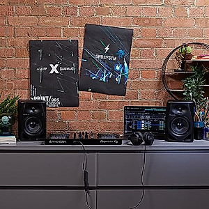 Pioneer DJ DM-50D 5-inch Active Monitor Speaker - Black