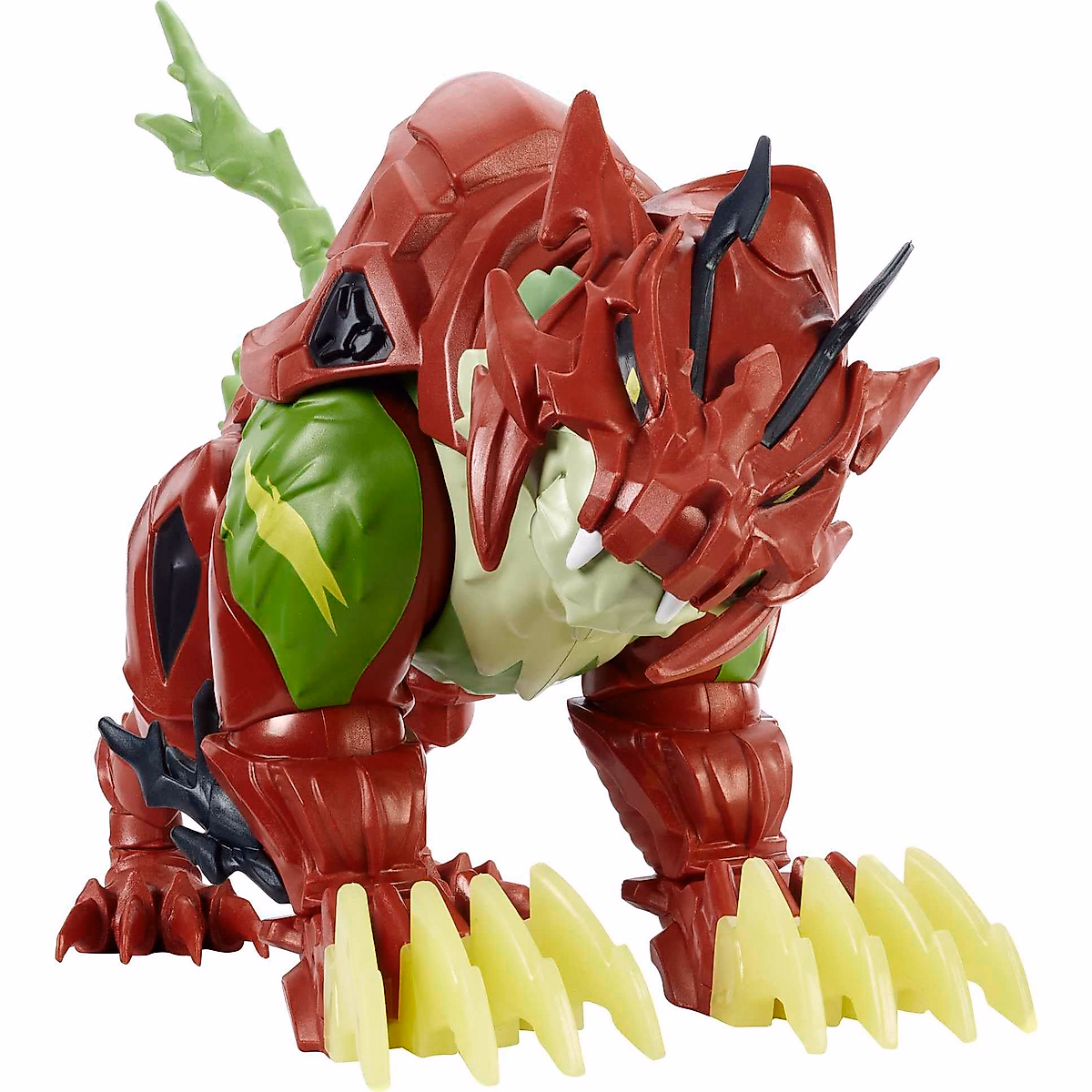 Masters of the Universe Action Figure Battle Cat with Power Attack Move and Saddle, Toy Character Collectible