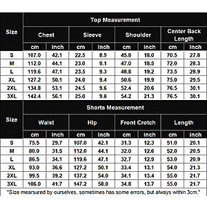 COOFANDY Men's Waffle Knit Polo Shirt and Shorts Set 2 Pieces Outfits Summer Suit Casual Tracksuit with Pockets