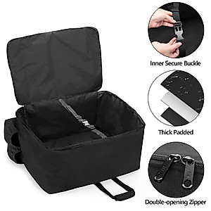 HODRANT Griddle Carry Bag Compatible with Blackstone 22 Inch Tabletop Griddle with Hood Lid and Stand, 22 In Portable Grill Cover for Outdoor Tabletop Griddle Storage, for Camping & Travel, Bag Only