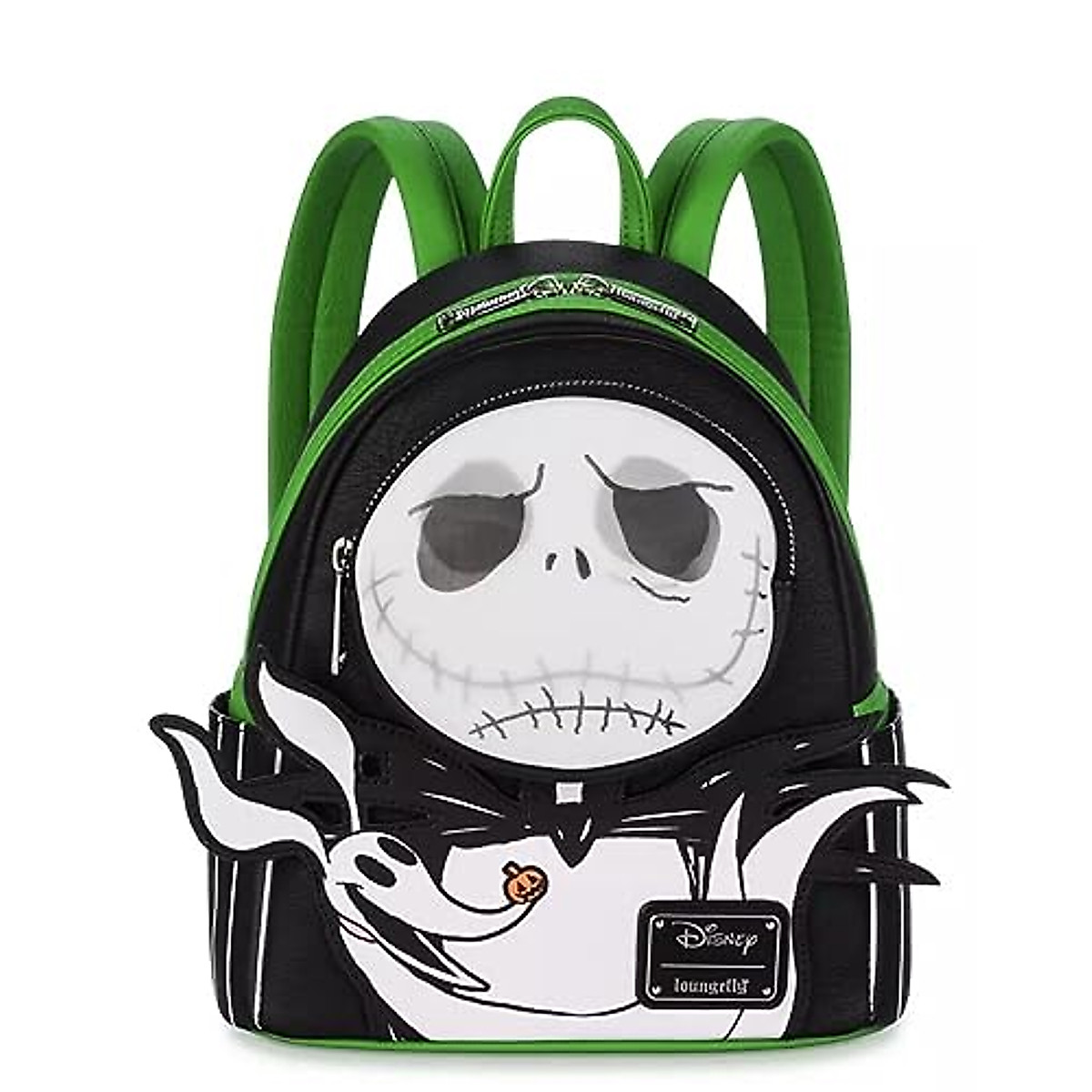 Loungefly Disney Parks The Nightmare Before Christmas Jack Skellington and Zero Mini Backpack