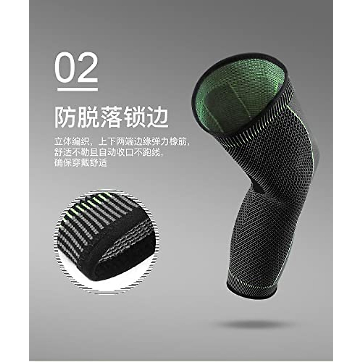 2 Pack Knee Brace, Knee Compression Sleeve Support for Knee Pain, Running, Work Out, Gym, Hiking, Arthritis, ACL, PCL, Joint Pain Relief, Meniscus Tear, Injury Recovery, Sports—Unisex,Universal Size