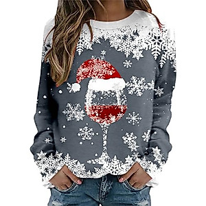 SNKSDGM Xmas Shirts Womens Cream Cardigan Sweater Blouse Tops Novelty Funny Plaid Xmas Knot Front Batwing Short Sleeve Tunic top Jumper 3/4 Sleeve Cardigan Women's Nightgowns & Sleepshirts Ugly