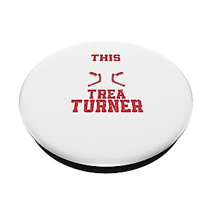 This Girl Loves Trea Turner Trea Turner Los Angeles MLBPA PopSockets Swappable PopGrip
