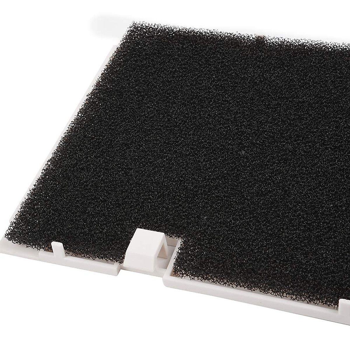 PIT66 RV A/C Ducted Duo-Therm Air Grille, Compatible with Dometic 3104928.019, Replace A-Conditioner Grill with Filter Pad - Polar White