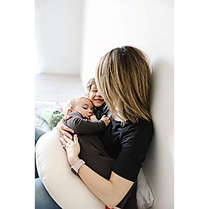 Snuggle Me Organic | Feeding Support | Nursing, Bottle Feeding and Bonding Support | Organic Cotton, Fiberfill | Natural