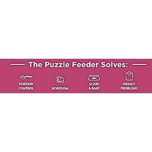 Doc & Phoebe's Puzzle Feeder for Cats, Multi (33052)
