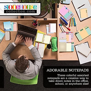 Stonehouse Collection Four Funny Notepad Assorted Pack - Great Gift Set - 4.25 x 5.5in - 50 Sheets Per Pad