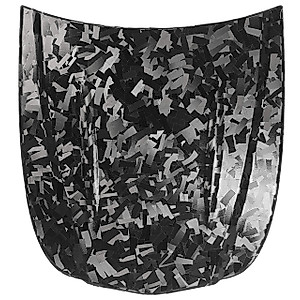 VViViD+ Forged Composite Carbon Vinyl Wrap Roll (1ft x 5ft, Black)