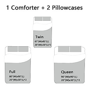 CVHOUSE Dinosaur Bedding Set,Dinosaur Comforter,Dinosaur Comforter Set Twin,Microfiber Quilt Set with 1 Comforter and 2 Pillow Cases- 3 Piece