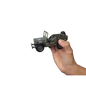 Jeep Willys U.S.A. Army Green 1/32 Diecast Model Car by New Ray