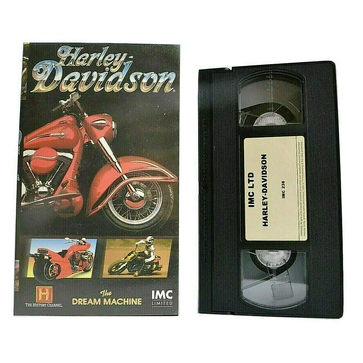 Harley Davidson: The Dream Machine - [Barry Corbin] - Motorcycling - Pal VHS