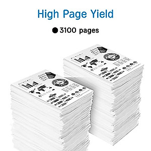 26A CF226A Compatible Toner Cartridge Replacement for HP 26A CF226A 26X CF226X Compatible with Laserjet Pro MFP M426dw M426fdw M426fdn M402m M402dn M402d M402dw Laser Printer (4 Black)