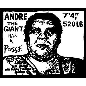 Andre the Giant Has A Posse Retro Vintage Decal Sticker Souvenir Skateboard Laptop