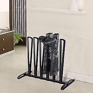 Yescom 3-Pair Boot Rack Organizer Storage Stand Holder Hanger Home Closet Shoes Shelf Easy to Assemble