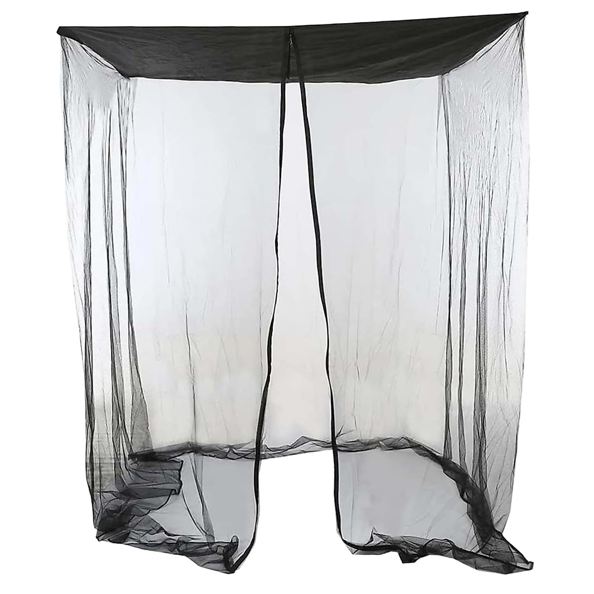 Garden Netting Patio Net for 3 Person Swing Chair, Waterproof Top Cloth Mesh Netting with Zipper,Breathable Roof Tent, Rectangle Outdoor Screen Tent