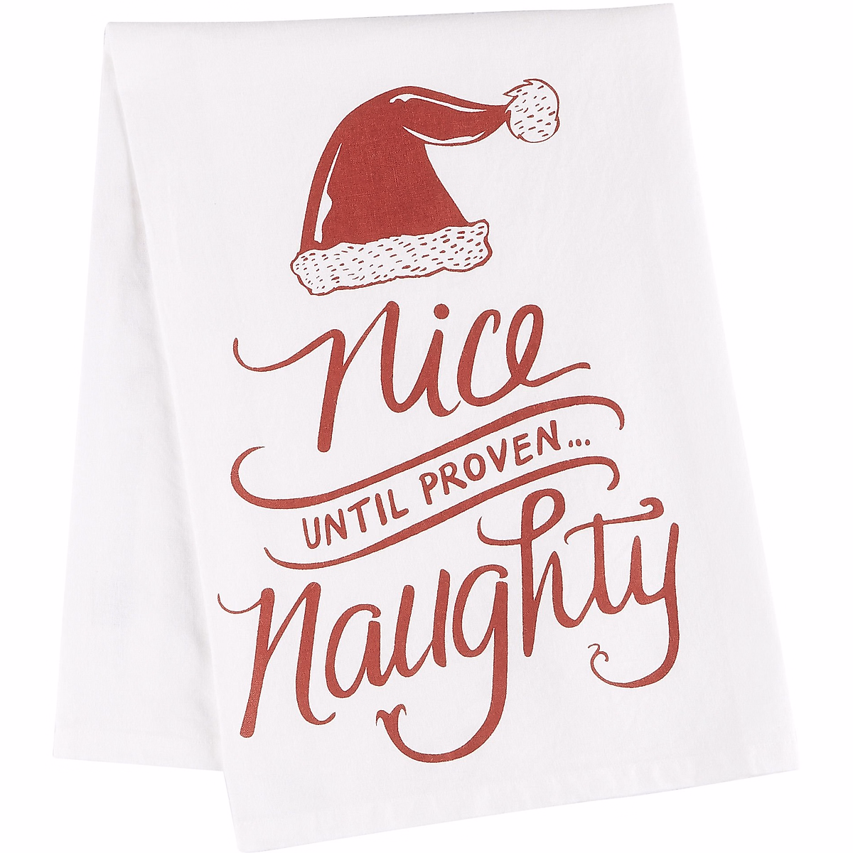 Naughty/Nice Tea Towel 27027
