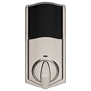 Kwikset 99140-022 SmartCode 914 Z-Wave Plus Deadbolt, Polished Brass